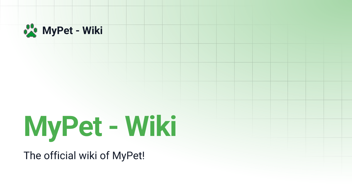 Mypet Wiki